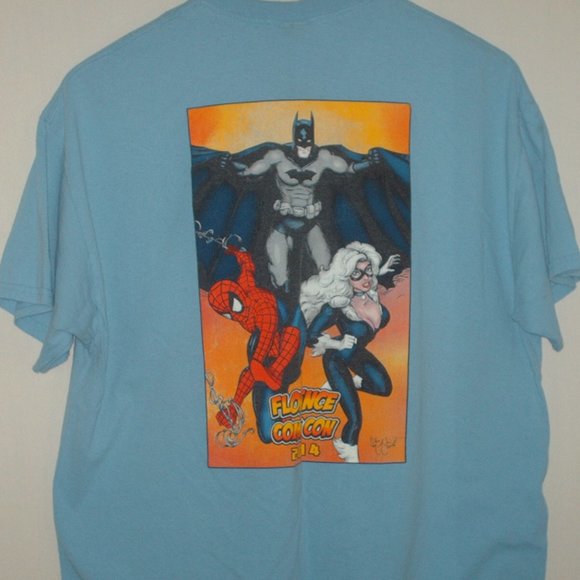 Comic Con | Shirts | Florence Comic Con 24 Doublesided Tshirt | Poshmark